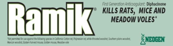 Ramik (Neogen) - Ramik (Neogen) -- Mole & Gopher Bait